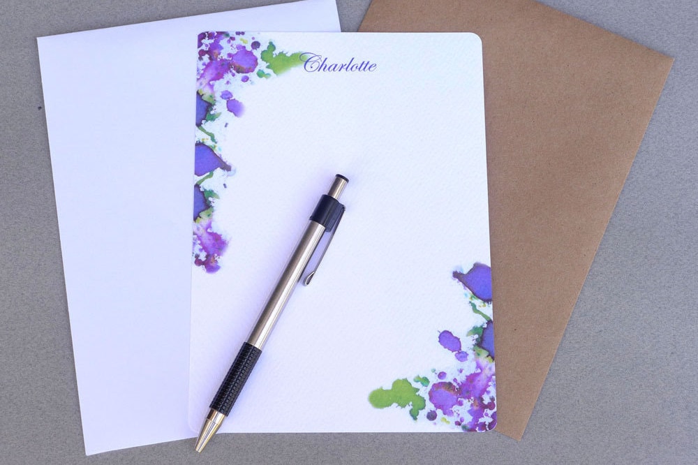 Note Cards, Note Card Set, Note Cards Personalized, Note Card ...