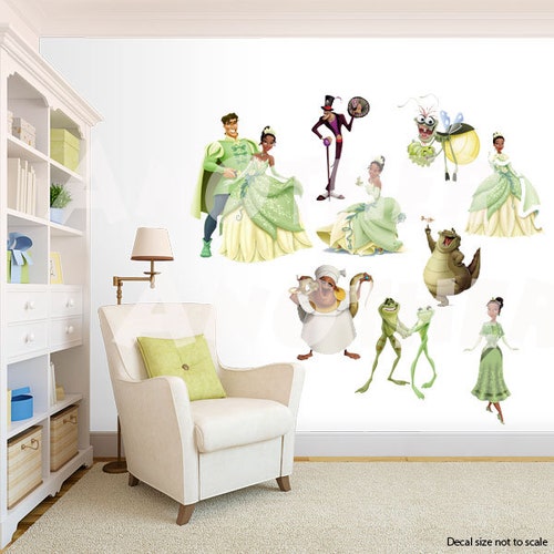 Earthy Princess Tiana Art Wall Decor the Princess and the - Etsy