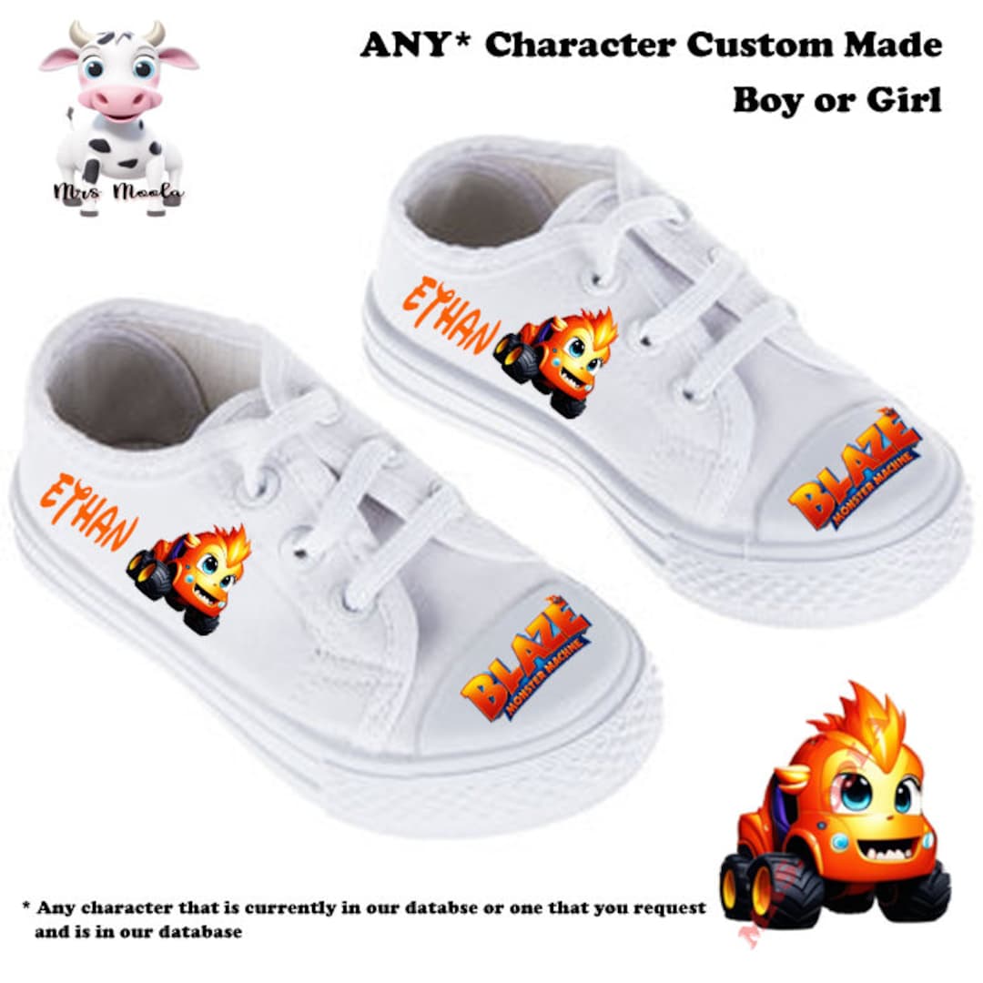Mrs. Moola's Canvas Sneakers for Children and Toddlers - Customized ...