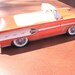 FREE SHIP 6 Assorted RED Classic Cars * Kids Food Box Tray * Table ...