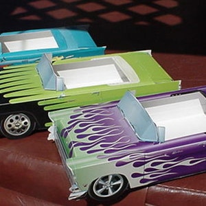 FREE SHIP 18 ~ Cardboard Car Food Box Trays Party Supplies Kids Dish - Etsy