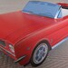 FREE SHIP 18 Assorted RED Classic Cars * Kids Food Box Tray * Table ...