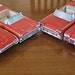 FREE SHIP 18 Assorted RED Classic Cars * Kids Food Box Tray * Table ...