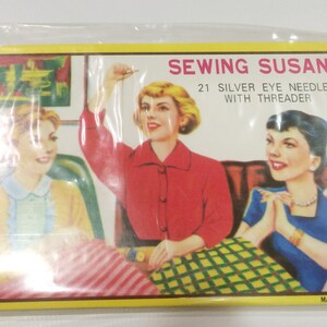 Vintage Sewing Needles Set "sewing Susan" - Etsy