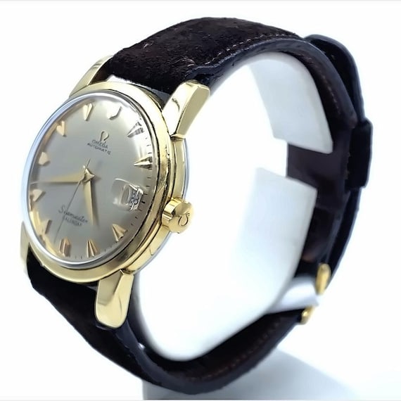 Pre-Owned Omega Seamaster 34mm Gold Capped Watch 2849… - Gem