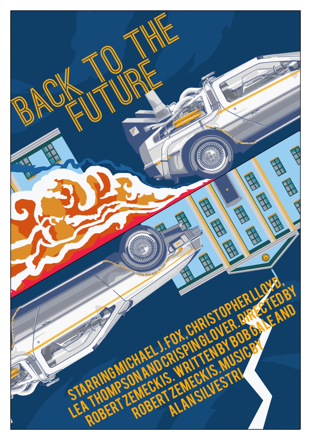 Back to the Future Poster - Etsy