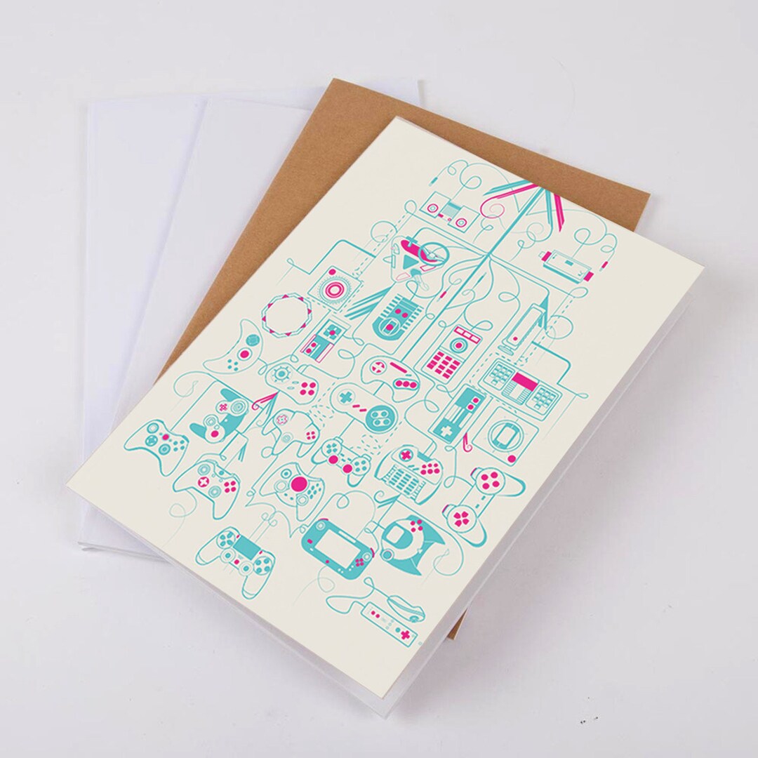 Gamers Delight Notebook. Gamer Gift, Video Games, Gaming Decor, Gaming ...