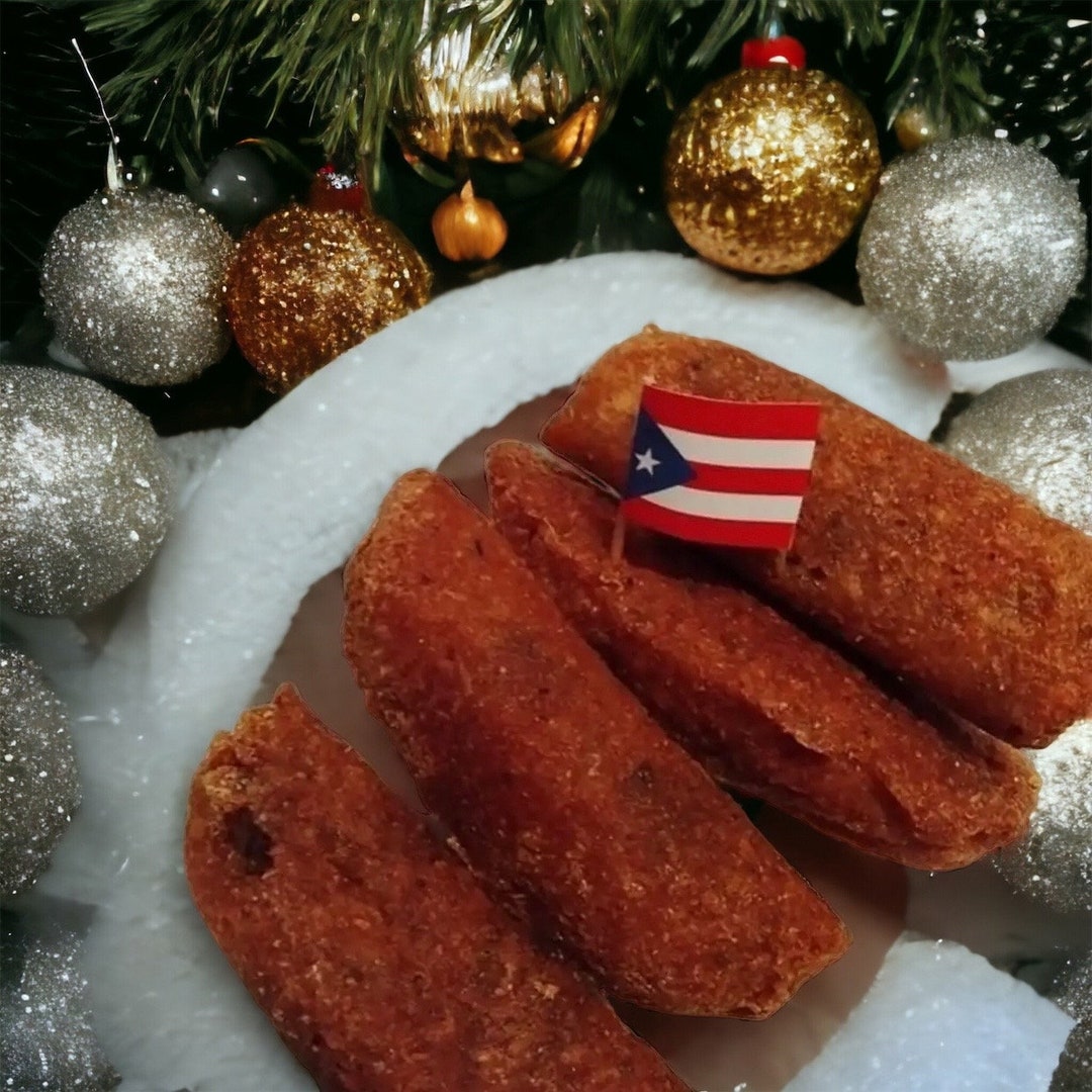 Organic Alcapurrias, Green Plantain & Taro Root Fritters (dozen) - Etsy