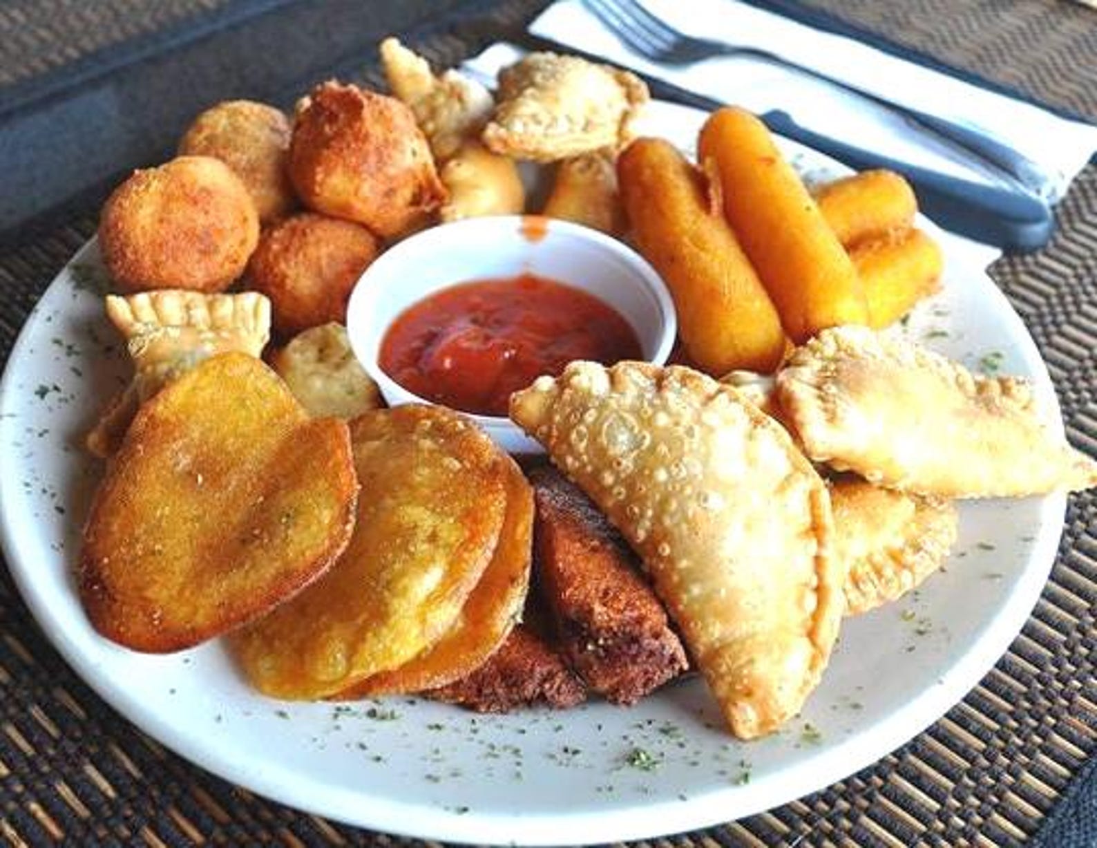 Puerto Rican Fritters Alcapurrias, Pastelillos, Rellenos De Papa ...
