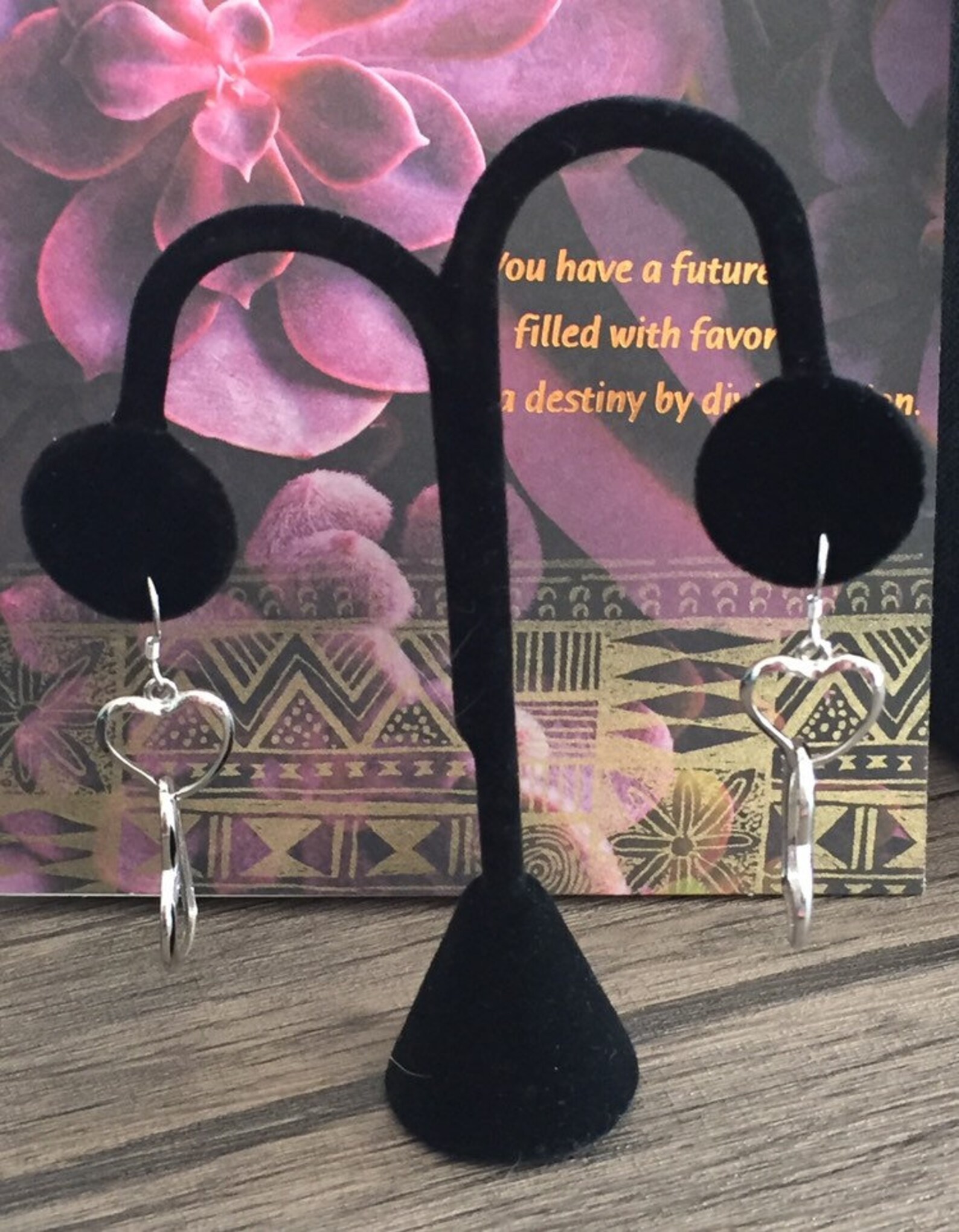 Double Heart Dangle Woman'sparty Drop Earrings 1 Pair - Etsy