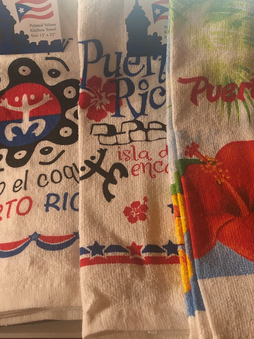 Puerto Rico Gifts Souvenirs Kitchen Towels - Etsy