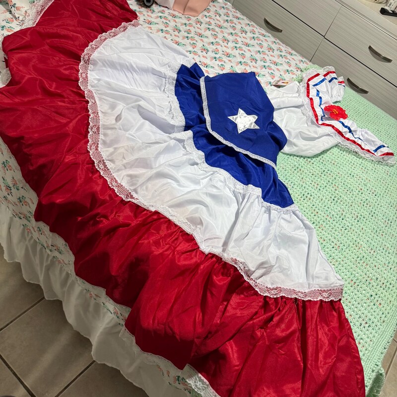 Traditional Puerto Rican Bomba Dress - Etsy