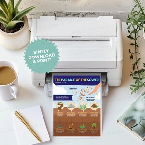 Parable of the Sower, Sunday School Craft, Kids Bible Study, Bible ...