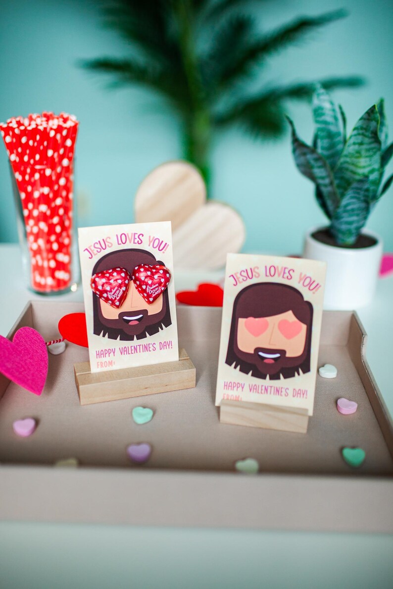 Jesus Valentine's Day, Christian Valentines Day, Printable Scripture ...