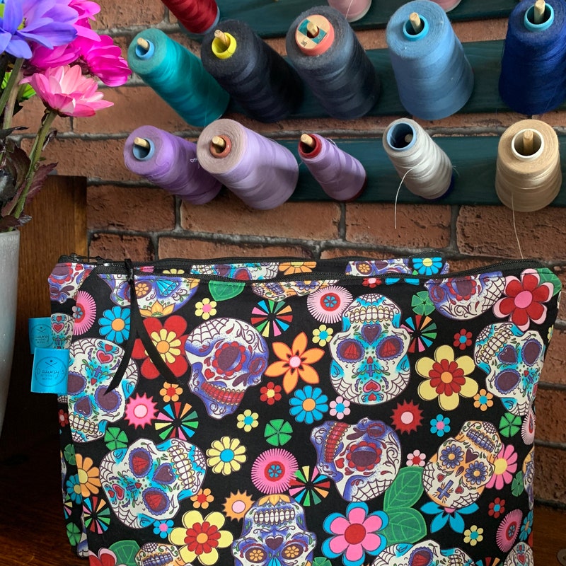 Goth Large Makeup Bag - Etsy UK