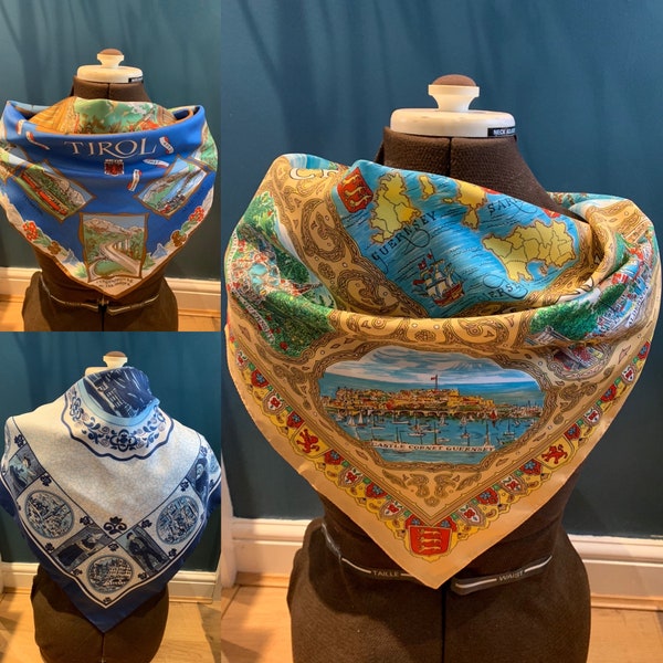 Vintage Scarf - Etsy