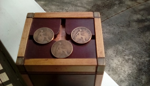 The 3 Penny Box... Antique British Pennies | Etsy