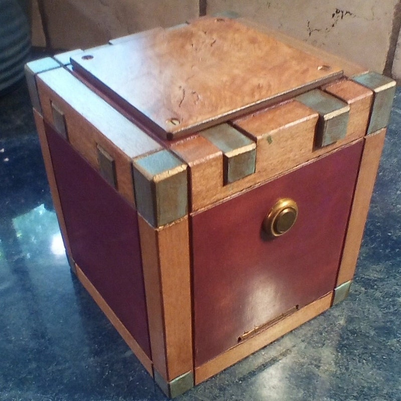 Reclaimed Wood Box No Lid - Etsy