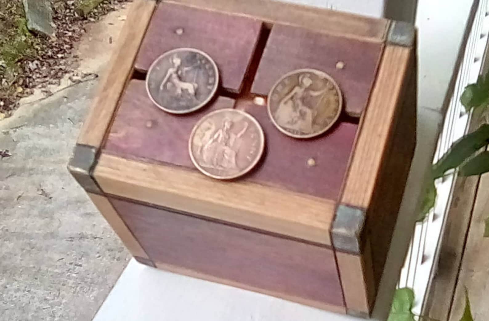 The 3 Penny Box... Antique British Pennies | Etsy