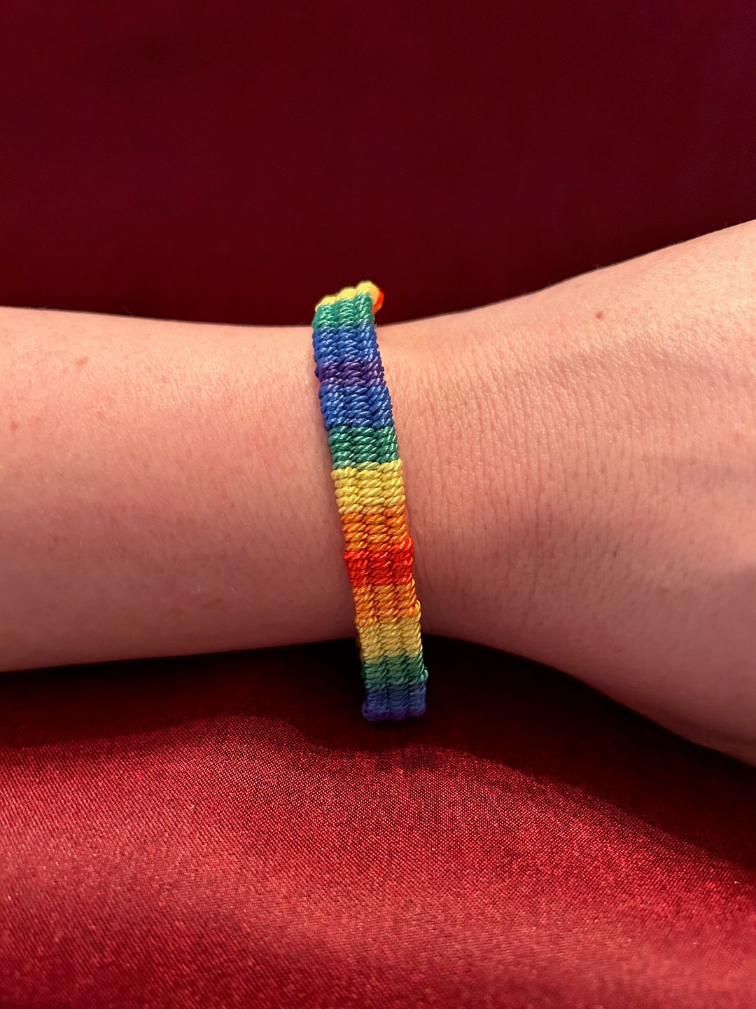 Gay Pride - LGBT Woven Braided Rope Bracelet - Aspentreejewelry - Etsy
