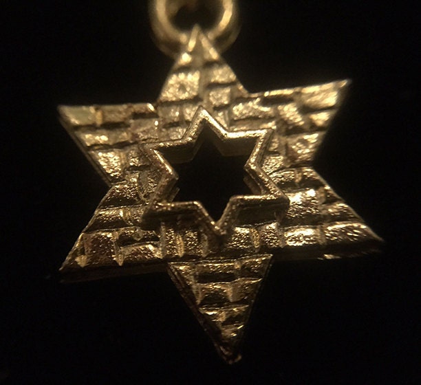 Jewish Star Jewelry Set Jerusalem Skyline Magen David - Etsy