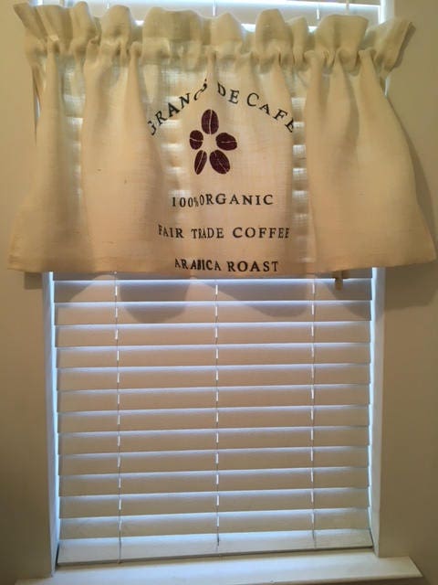 Custom Burlap Coffee Sack Fabric, 1 Yard Piece in NATURAL - Etsy