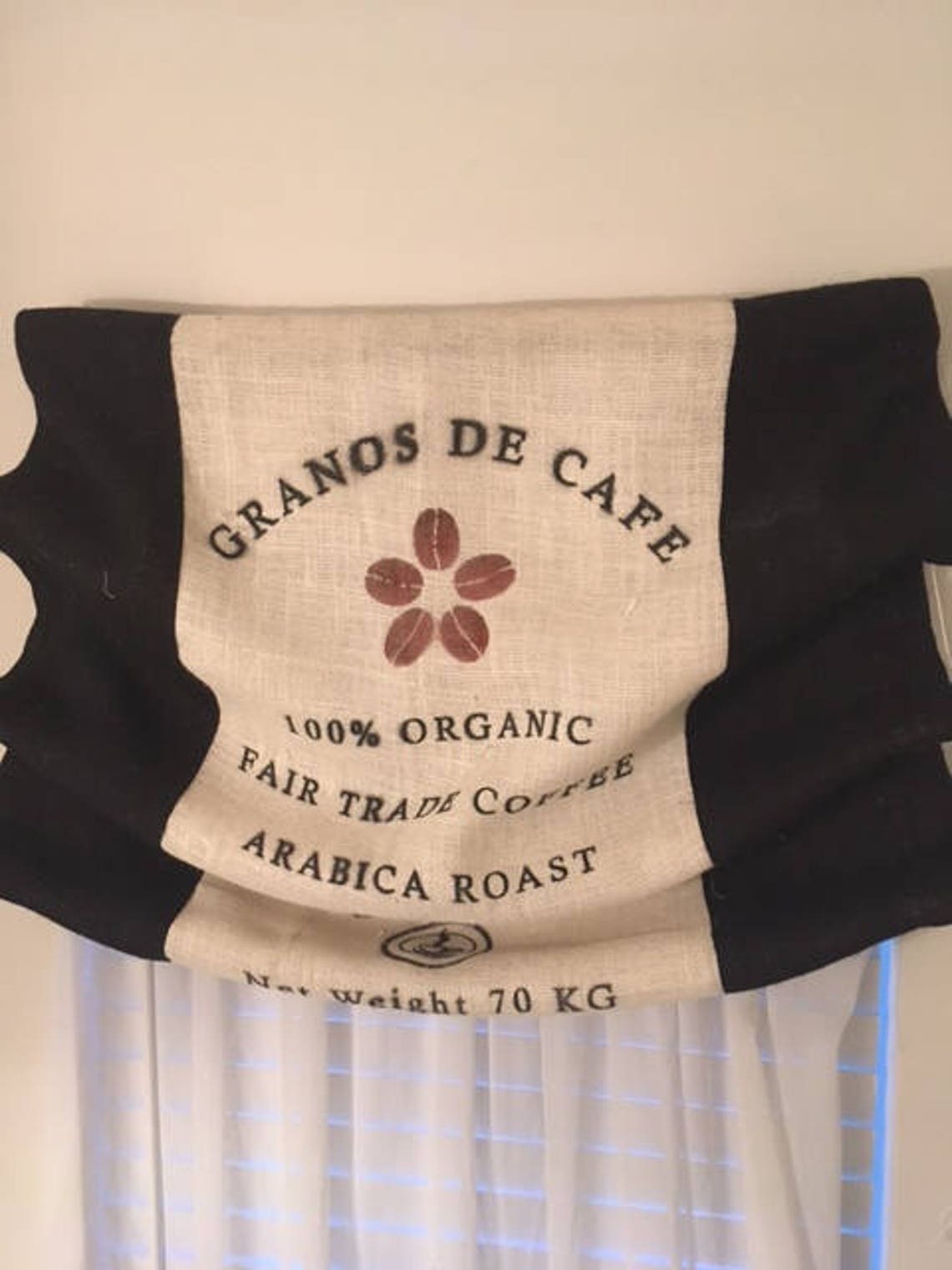 Custom Burlap Coffee Sack Fabric, 1 Yard Piece in NATURAL - Etsy