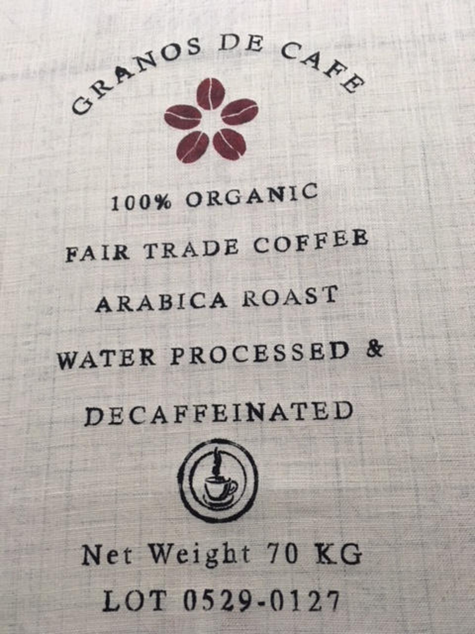 Custom Burlap Coffee Sack Fabric, 1 Yard Piece in NATURAL - Etsy