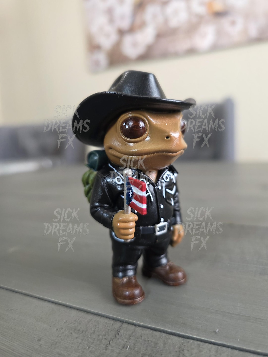 Coquí Cowboy Boricua | 3” 3D Printed Puerto Rican Resin Figurine ...