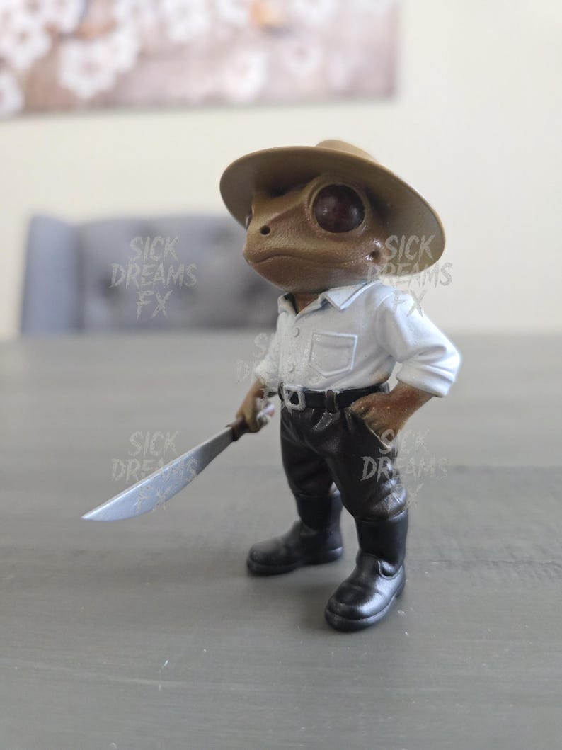 El Jíbaro Coquí De Puerto Rico (white Shirt) | 3" Puerto Rico Resin ...