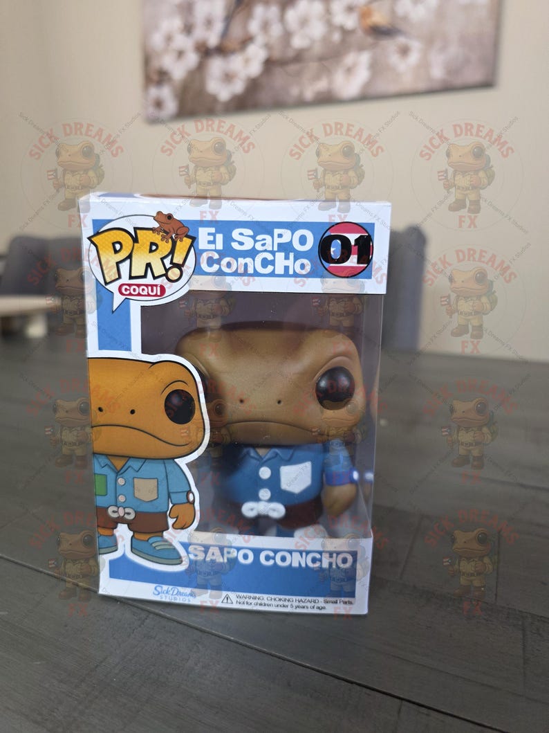 Sapo Concho La Residencia Puerto Rico Custom Collectible Figure | 4 ...