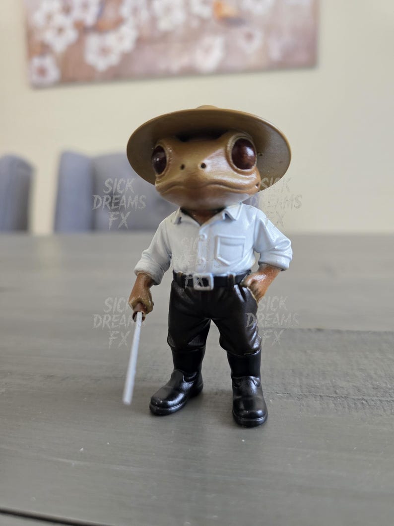 El Jíbaro Coquí De Puerto Rico (white Shirt) | 3" Puerto Rico Resin ...