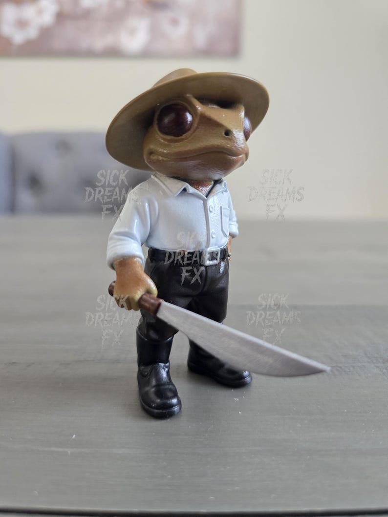 El Jíbaro Coquí De Puerto Rico (white Shirt) | 3" Puerto Rico Resin ...