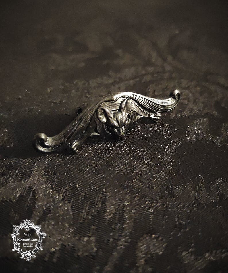 Vampire Bat Adjustable Ring-horror Jewelry-bat Ring-halloween Gothic ...