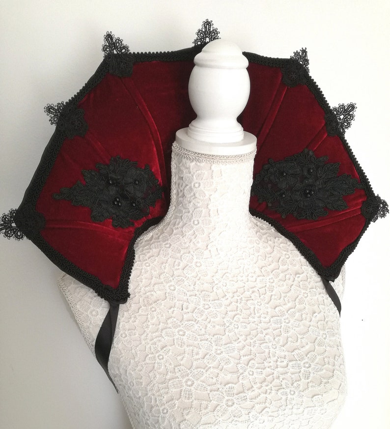 Vampire Velvet Collar,gothic Collar,gothic Accessories,wgt - Etsy