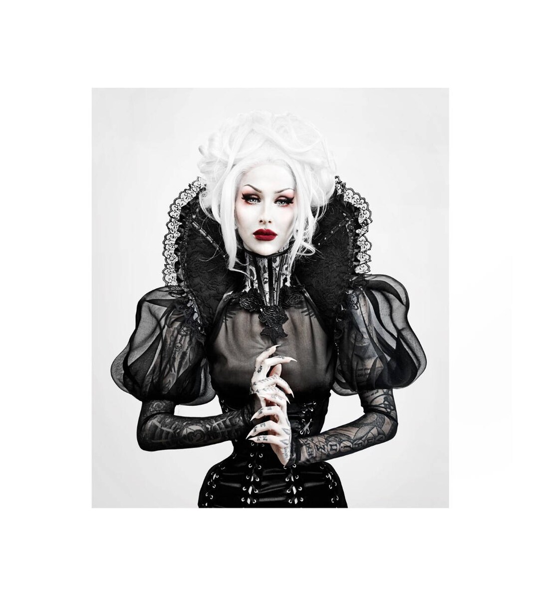 Haute Gothic Lace Collar- Gothic Collar-vampire Collar-wgt-halloween ...
