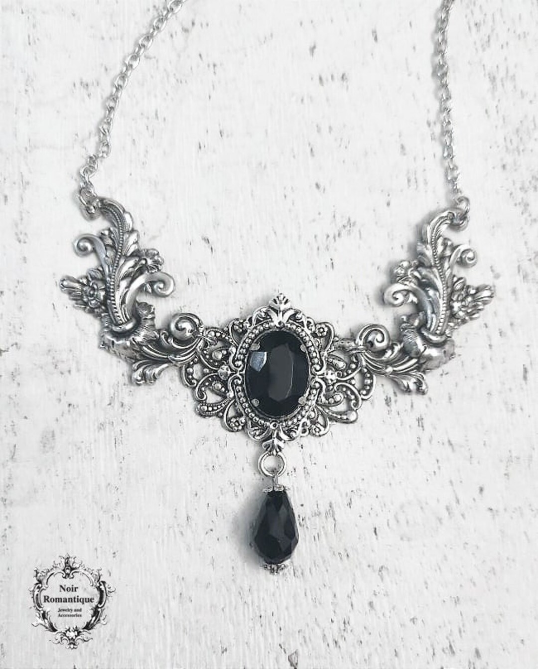 Dream Essence Necklace-victorian Gothic Necklace-gothic Jewelry - Etsy