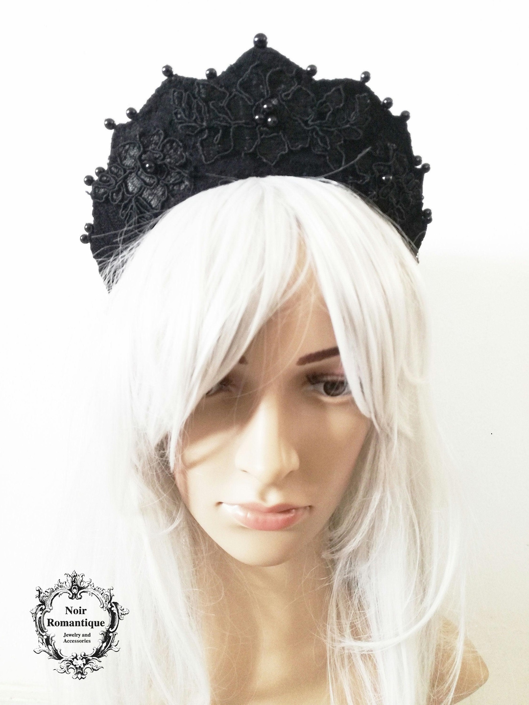 Dark Queen Crown-gothic Crown-wgt - Etsy