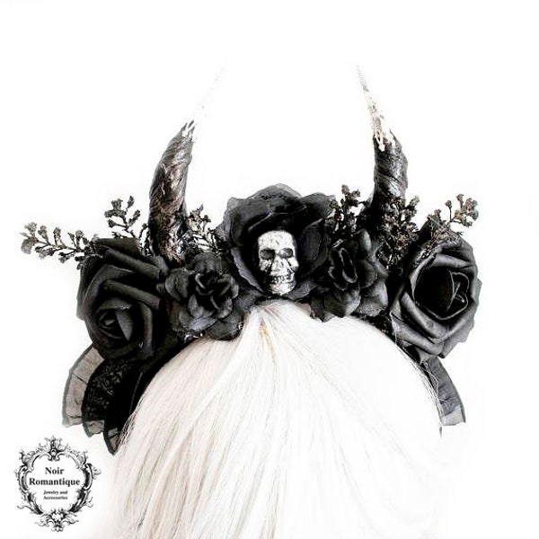 Skull Headpiece - Etsy