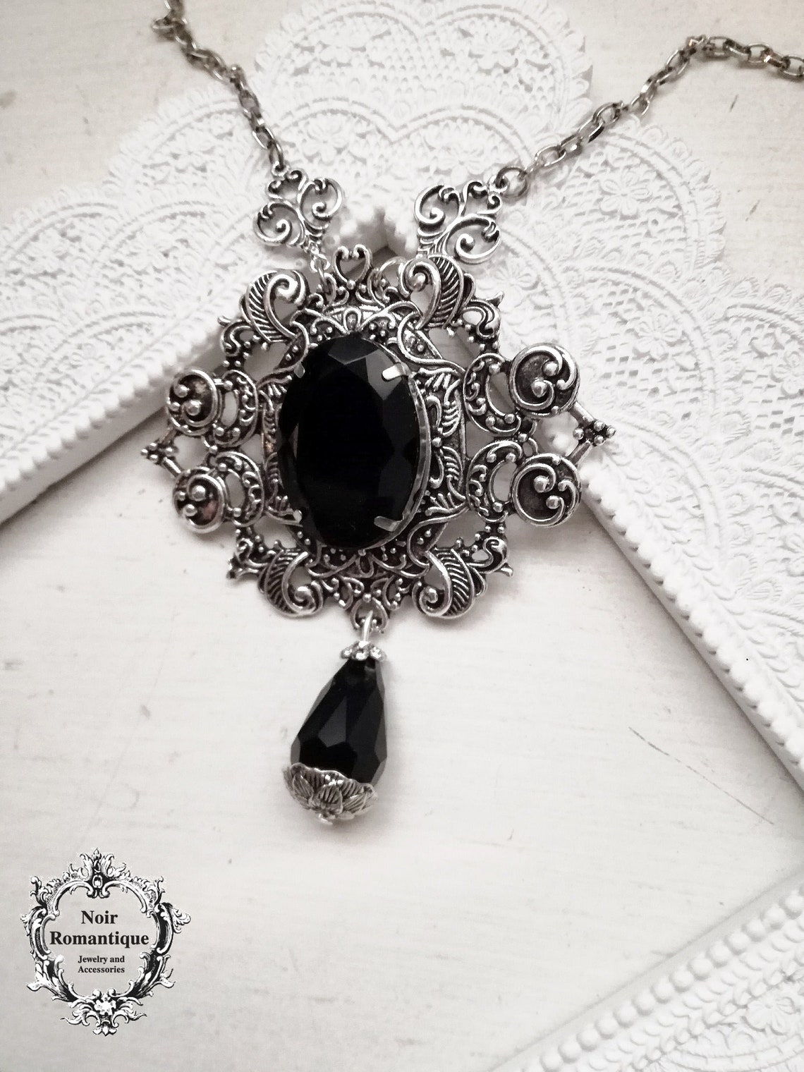 Lilith Pendant-gothic Necklace-vampire Jewelry-gothic Vampire - Etsy