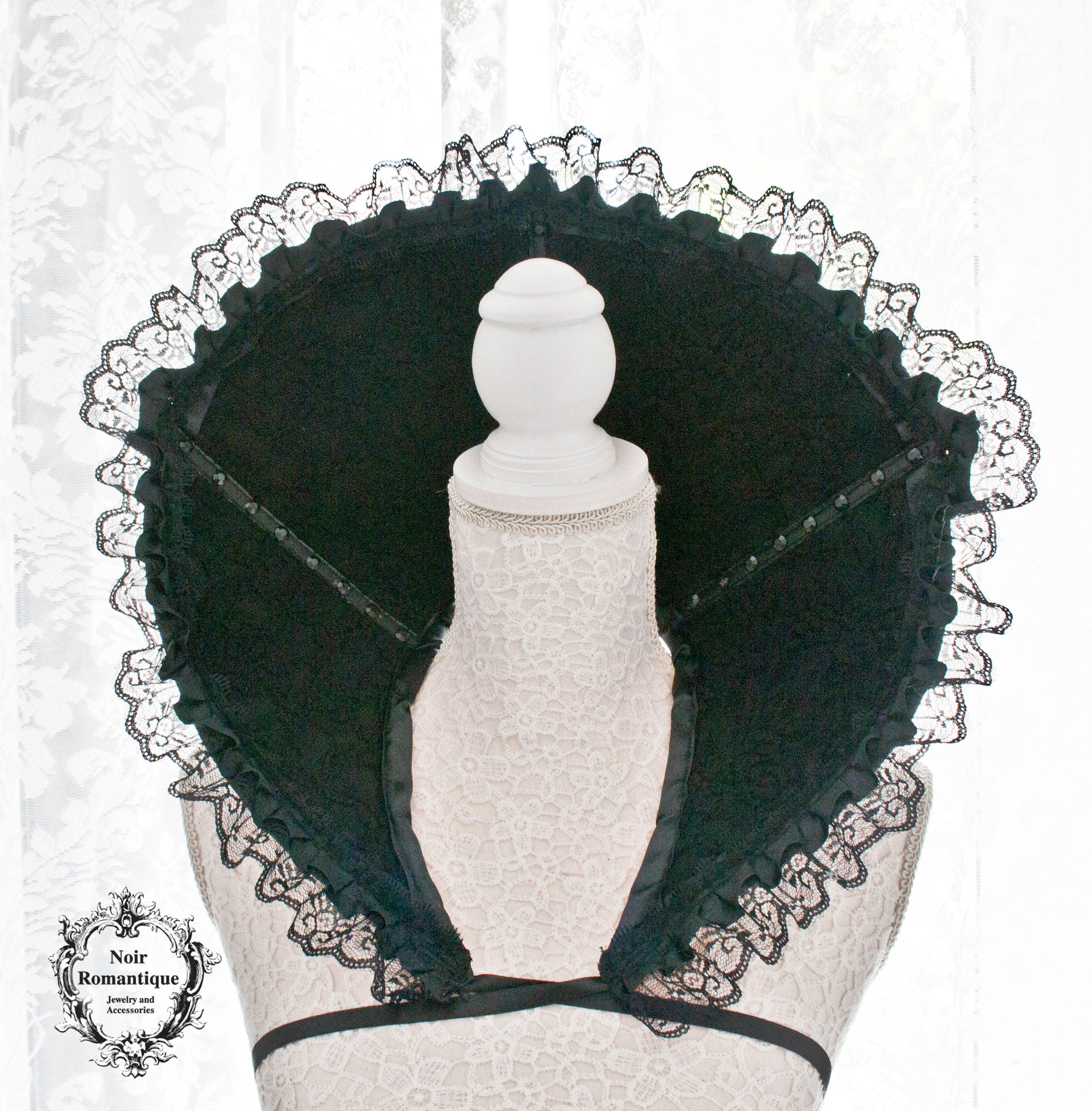 Haute Gothic Lace Collar- Gothic Collar-vampire Collar-wgt-halloween ...