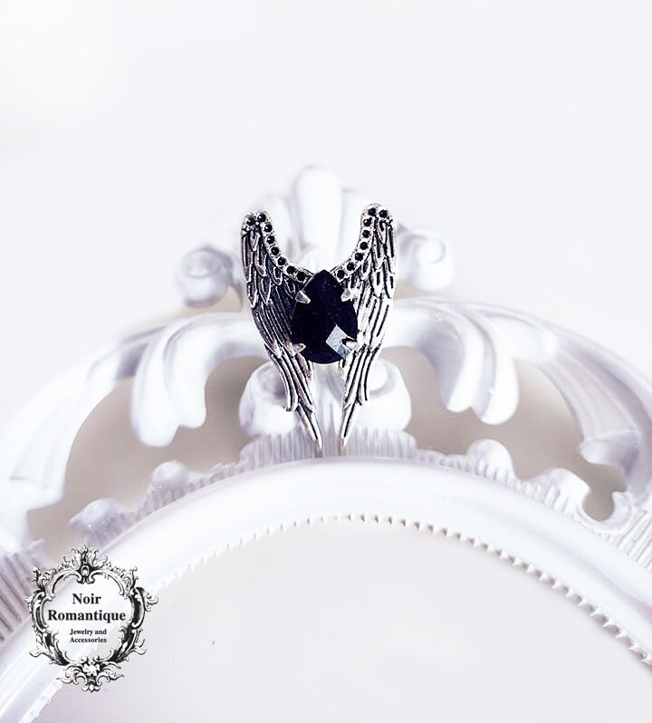 Marjorie Ring-gothic Ring-adjustable Ring - Etsy