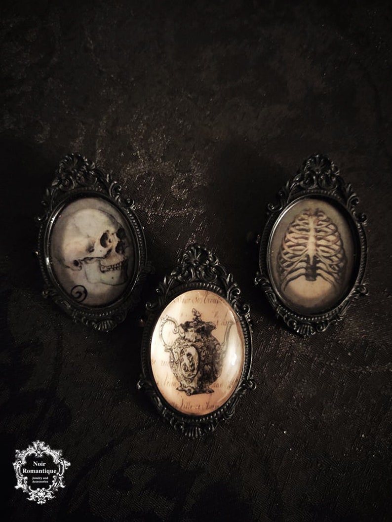 Gothic Brooch-gothic Jewelry-horror Gothic Broochl-gothic - Etsy