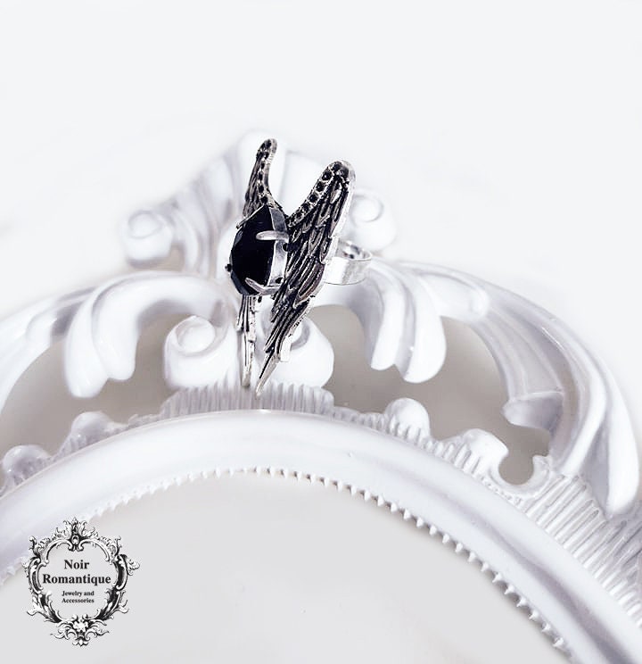 Marjorie Ring-gothic Ring-adjustable Ring - Etsy