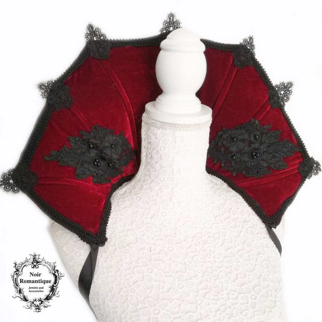 Vampire Velvet Collar,gothic Collar,gothic Accessories,wgt - Etsy