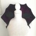 Purple Vampire Shoulder Collar-gothic Collar-stand Collar,wgt -gothic ...