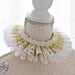 Royal Elizabethan Ruff Collar in Gold and White Lace-elizabethan Ruff ...