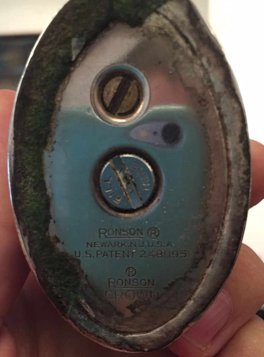 Vintage Ronson Crown Table Lighter - Etsy