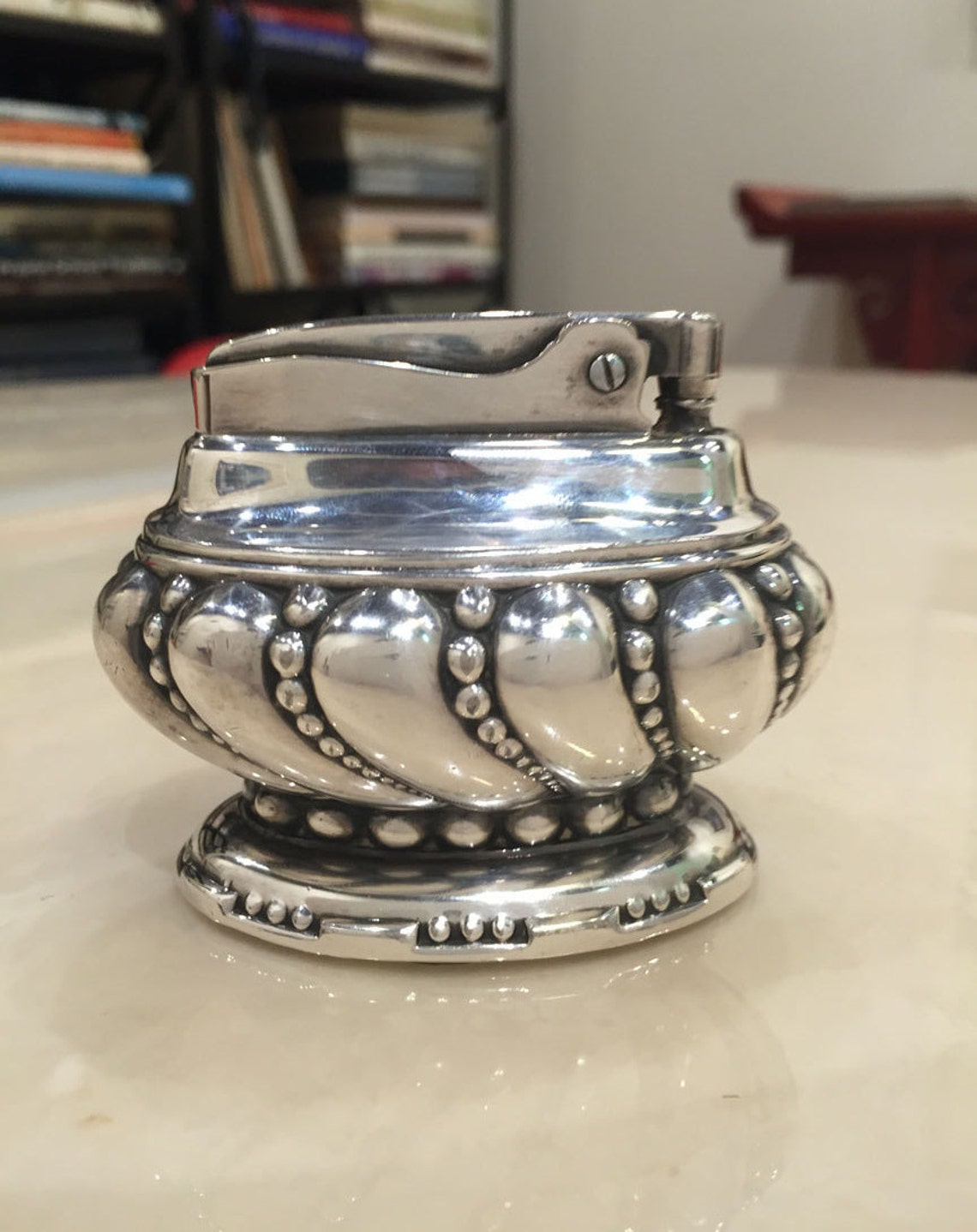 Vintage Ronson Crown Table Lighter - Etsy