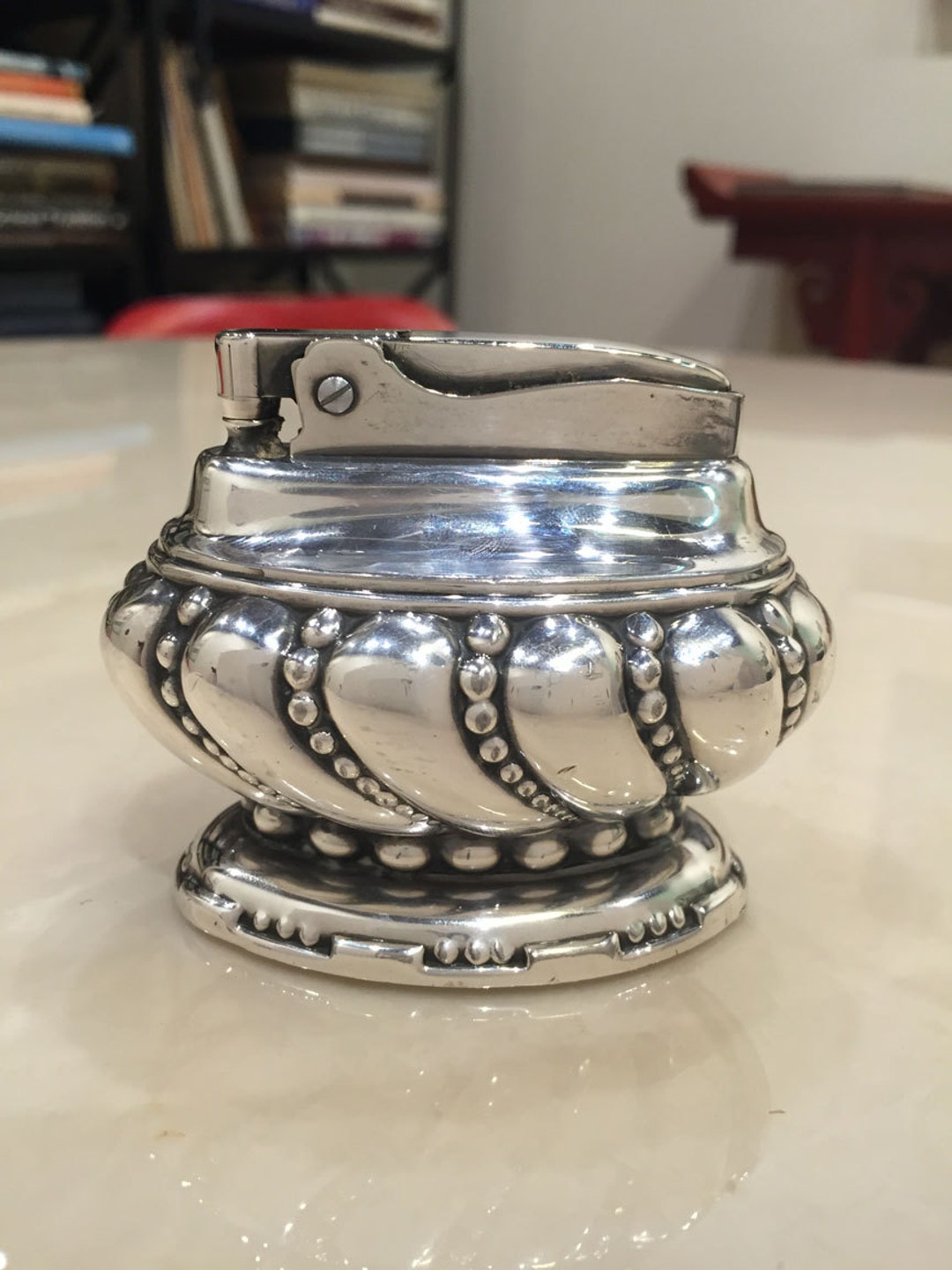 Vintage Ronson Crown Table Lighter - Etsy